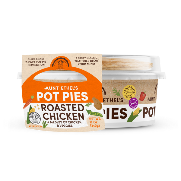 Sample Case of Roasted Chicken – Aunt Ethel’s Pot Pies